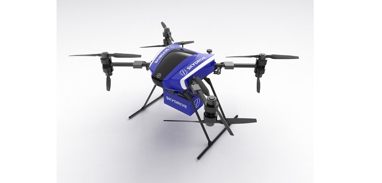 『空飛ぶクルマ』を開発するSkyDrive（スカイドライブ)が30kg以上運搬可能な産業用『カーゴドローン』の実証実験・予約販売を開始 ...