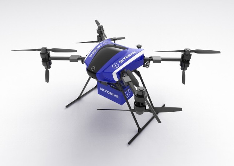 SkyDrive（スカイドライブ）、大林組 重量物運搬ドローン『カーゴドローン』の建設現場における実証実験を開始 – ROBOT MEDIA